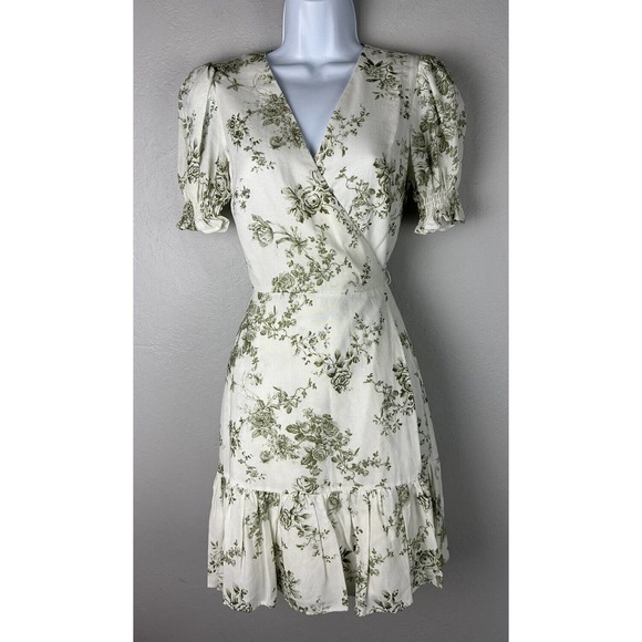 ANTONIO MELANI | Dresses | Nwt Antonio Melani Size 2 White Green Floral ...